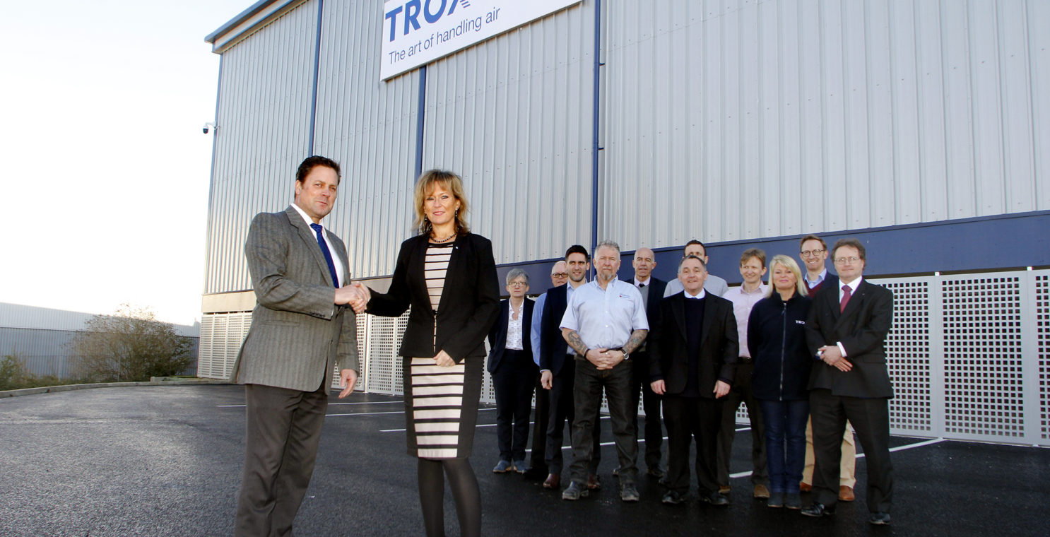 CONSTRUCTION OF NEW WAREHOUSE FOR TROX UK IS COMPLETED | Superstructures